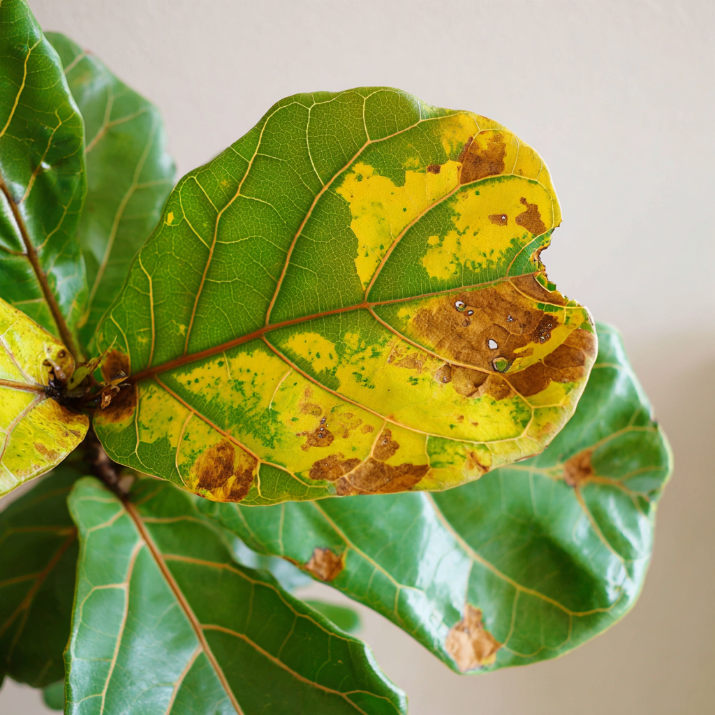 Fiddle Leaf Fig Tree – Lots of Leaves Turning Yellow and Brown – Glowrium