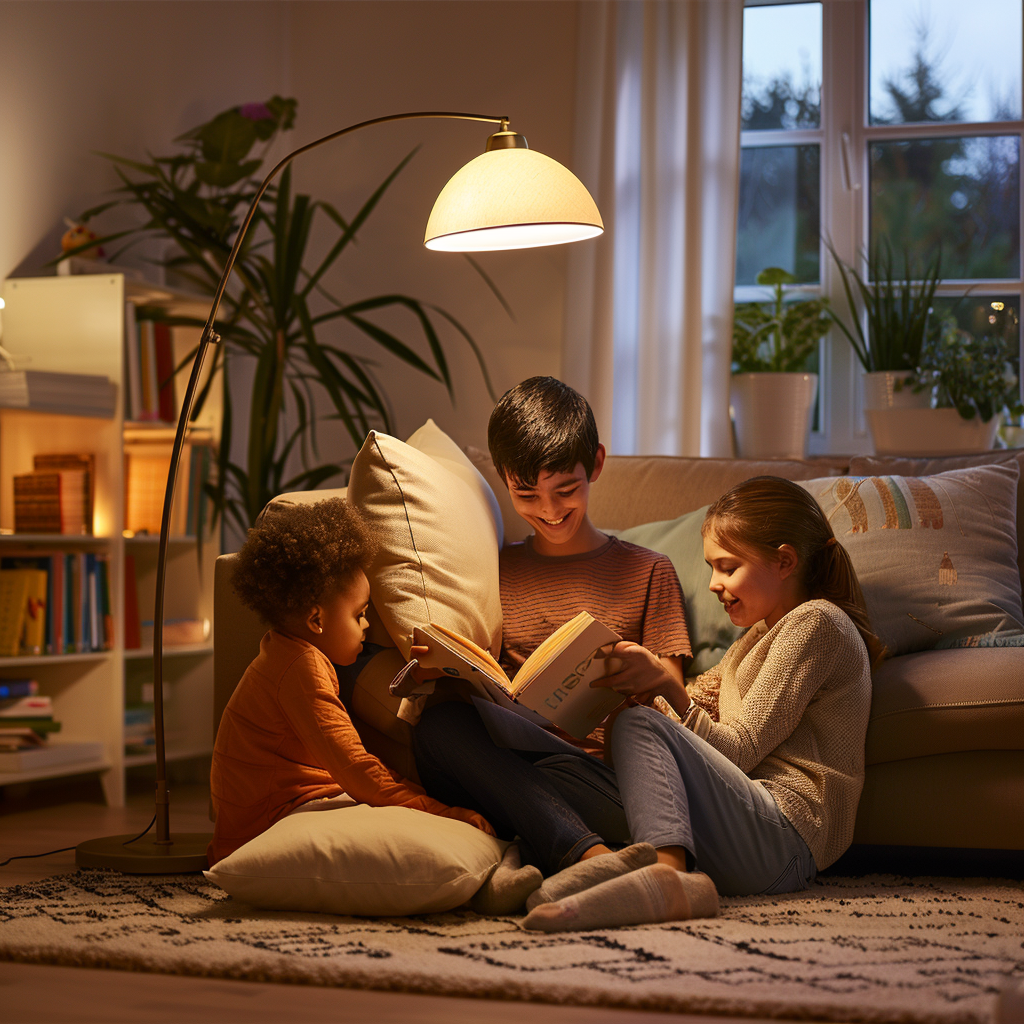 Creating a Cozy Reading Atmosphere with Floor Lamps – Glowrium